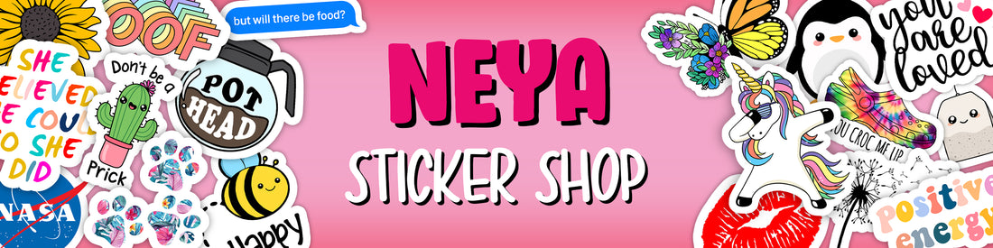 Cute stickers, tumbler stickers and funny stickers – Neyastickershop